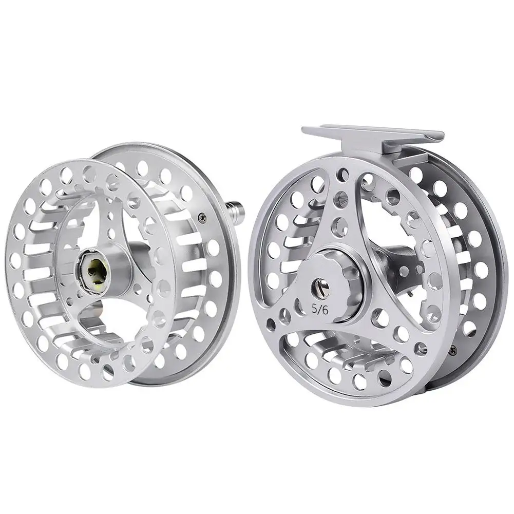 YOUZI 3/4 5/6 7/8 Wt Fly Fishing Reels 2+1bb 1:1 Aluminum Alloy Fly ...
