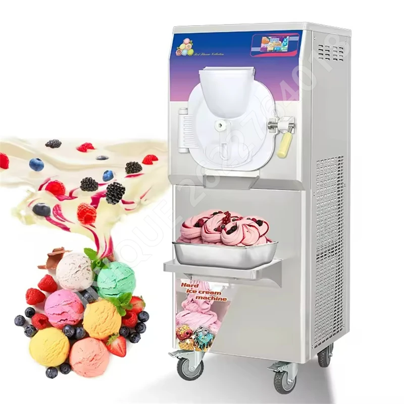 220V-Commercial-Italian-Movable-Stianless-Steel-Hard-Ice-Cream-Maker ...