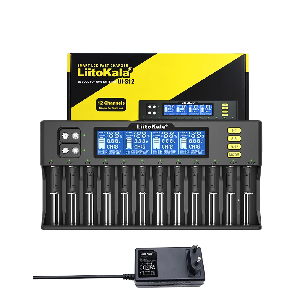 Liitokala-Lii-S12-Lii-PD2-Lii-PD4-18650-Battery-Charger-For-3-7V-9V ...