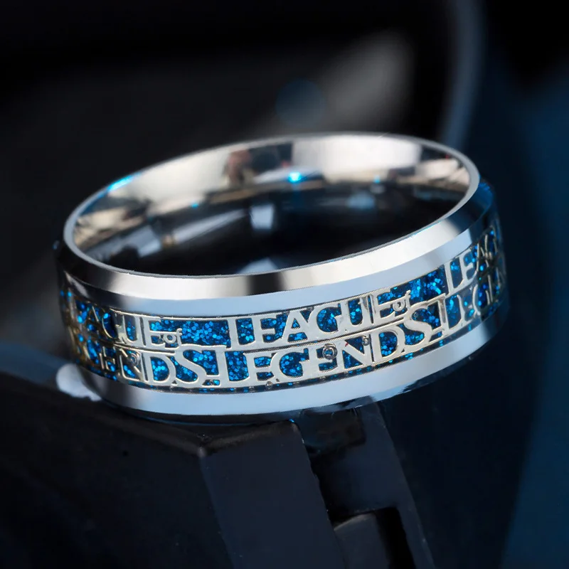 Fashion-Hot-Game-League-of-Legends-Ring-Stainless-Steel-Ring-New ...