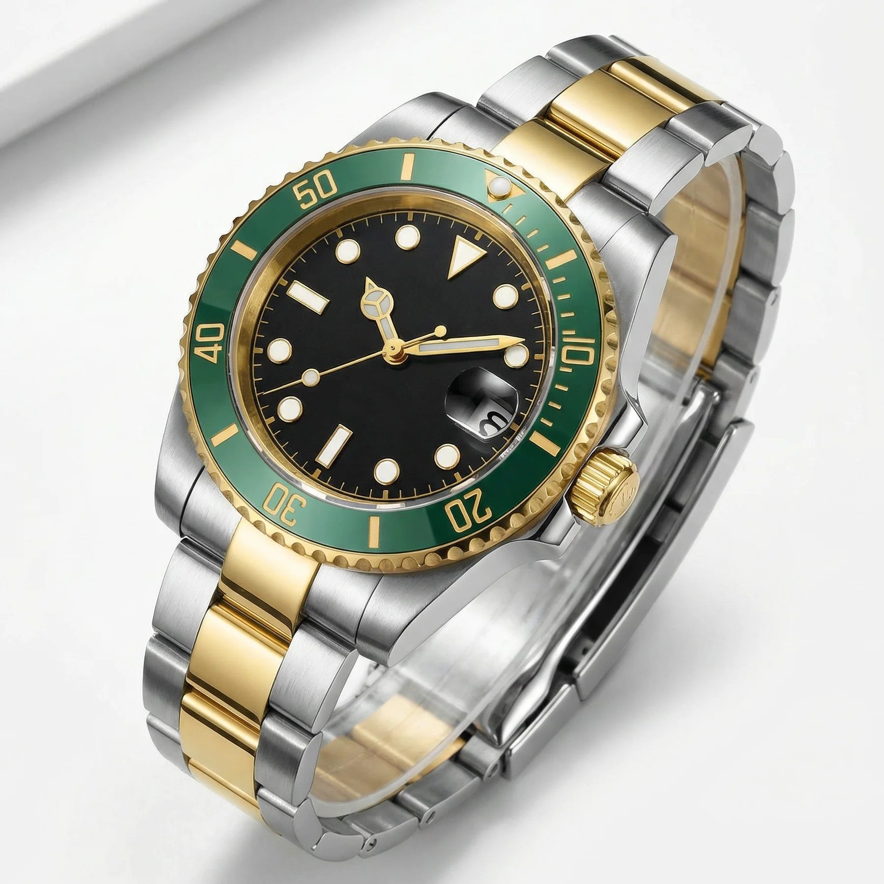 No logo Watch 40MM PT5000 MIYOTA8215 Automatic Mechanical Watch For Men ...