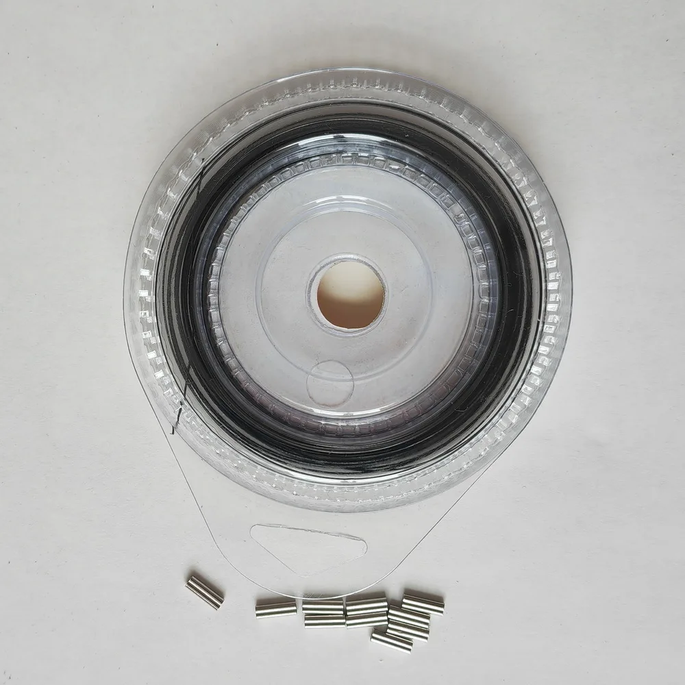 10m-black-PVC-coated-stainless-steel-wire-leader-1x7-7-Strands-Braided ...