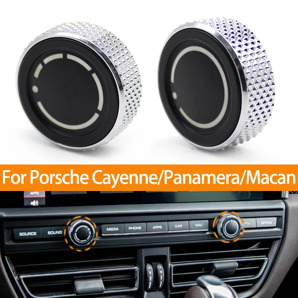 Car Dashboard Multi-media CD Player Audio Volume Control Knob Switch ...