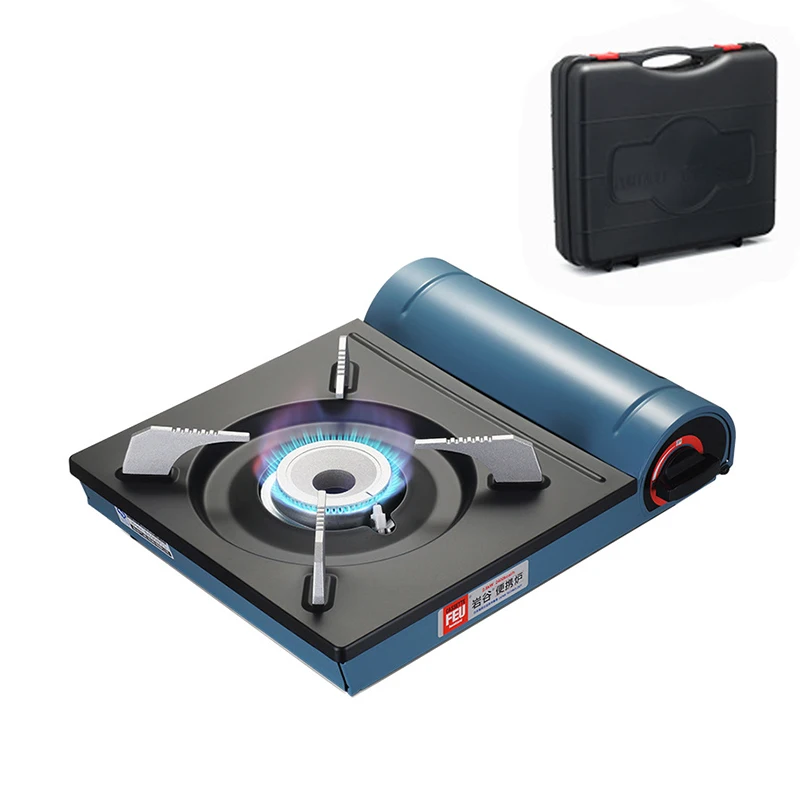 Household Outdoor Ultralight Gas Burner Portable Card Magnetic Tourist ...