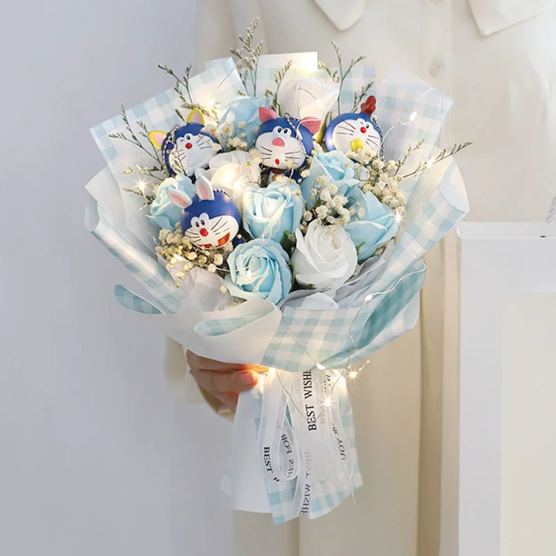 Cartoon Doraemon Kawaii Bouquet - KawaiiMerch.com