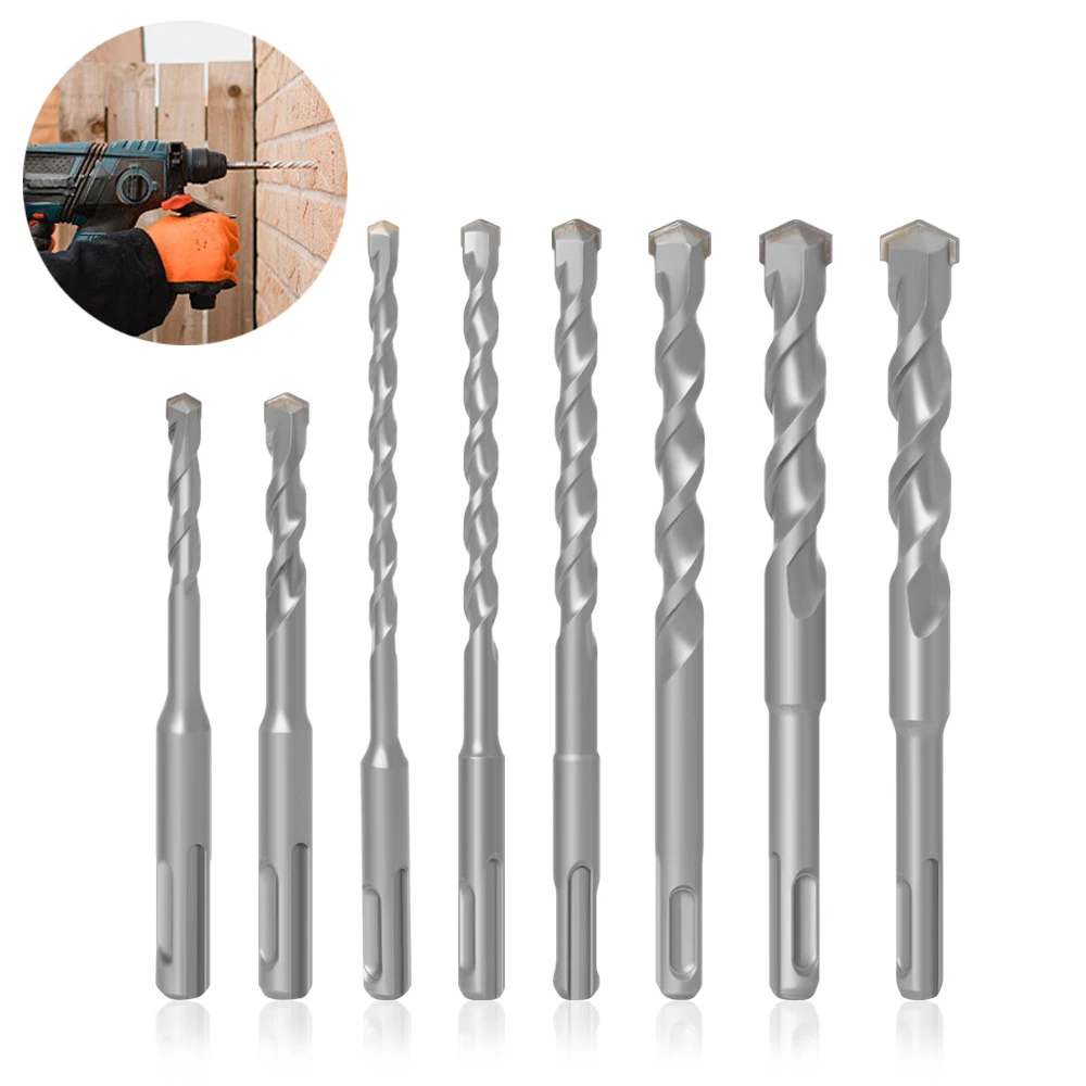 1PCS-Straight-Electric-Hammer-Drill-Bit-110-300mm-SDS-PULS-Tungsten ...