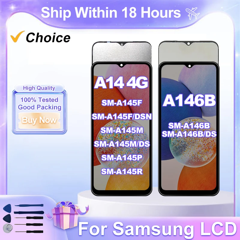 6-6-Choice-For-Samsung-Galaxy-A146B-LCD-SM-A146B-DS-Touch-Screen ...