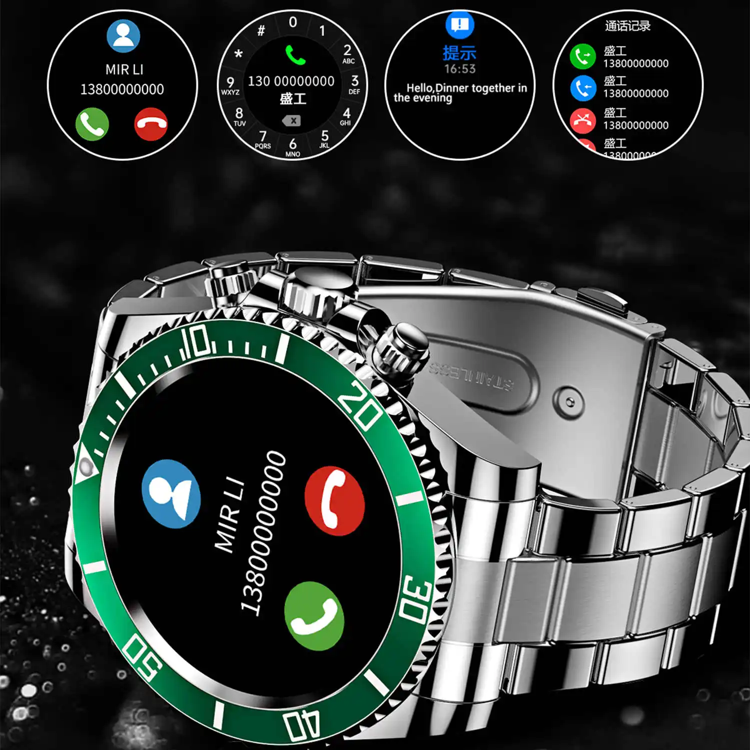 Smartwatch-For-Men-Smart-Watch-Men-Multifunction-Sports-Waterproof ...