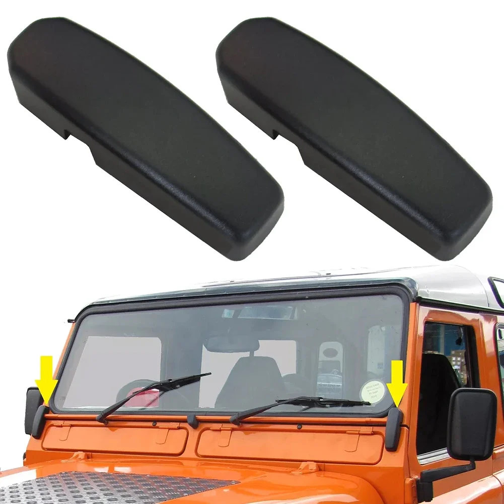 2pcs-set-Car-Windscreen-Bulkhead-Support-Bracket-Covers-Matte-Black ...
