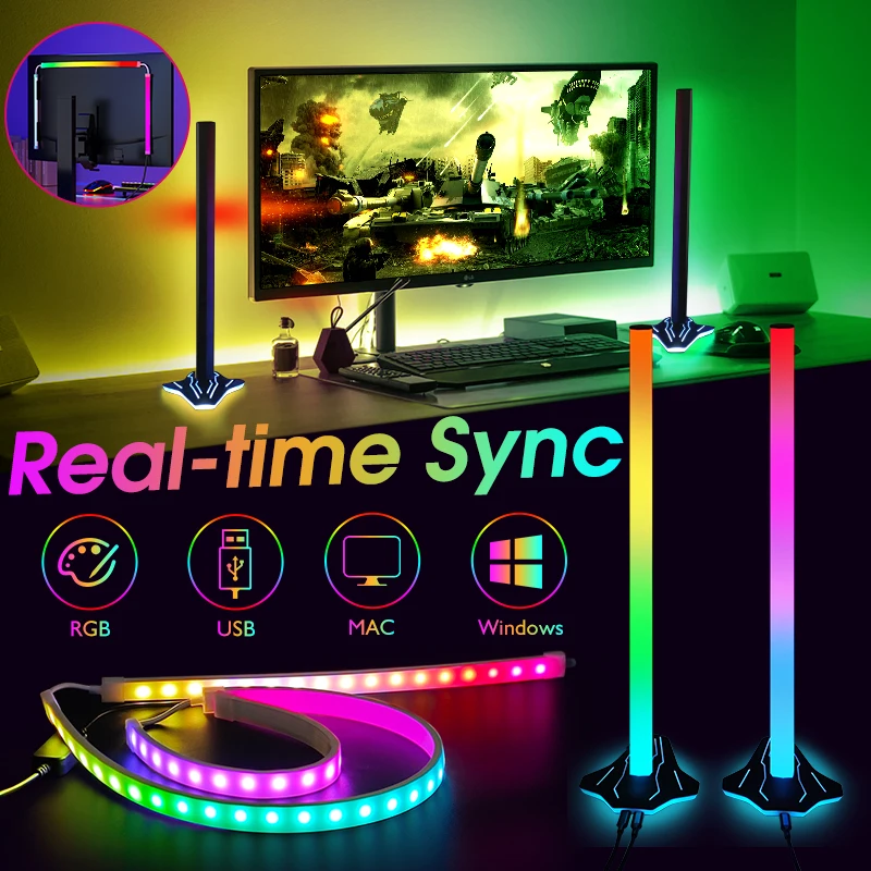 PC-Screen-Backlight-Color-Sync-Light-Bar-Smart-APP-Control-Computer ...