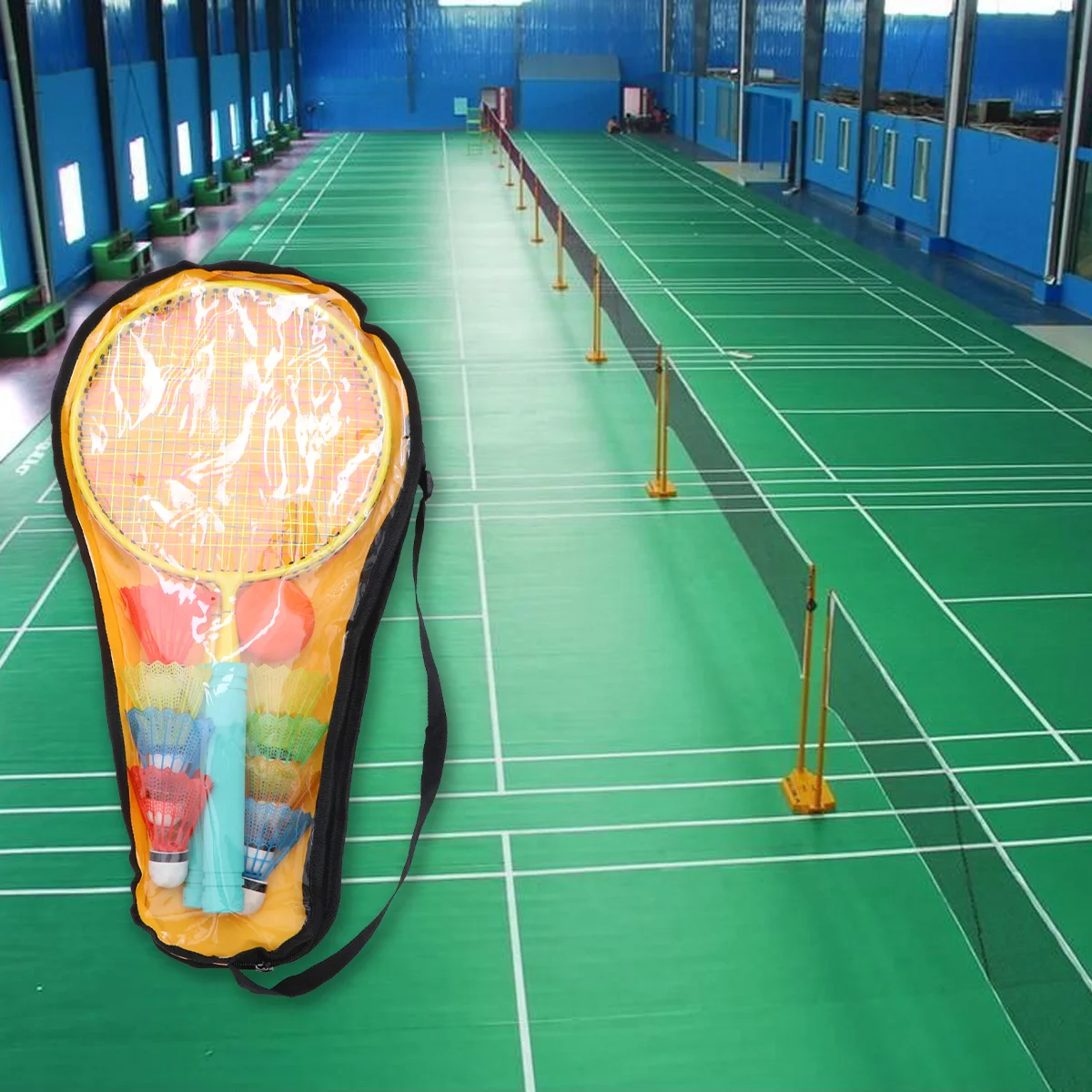 Kids Sports Toyss Kids Badminton Training Tool Badminton Set Double ...