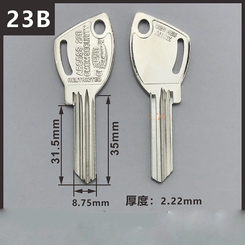 Lock 23b Key Embryo Is Applicable To Lockwood Australia Key Embryo ...