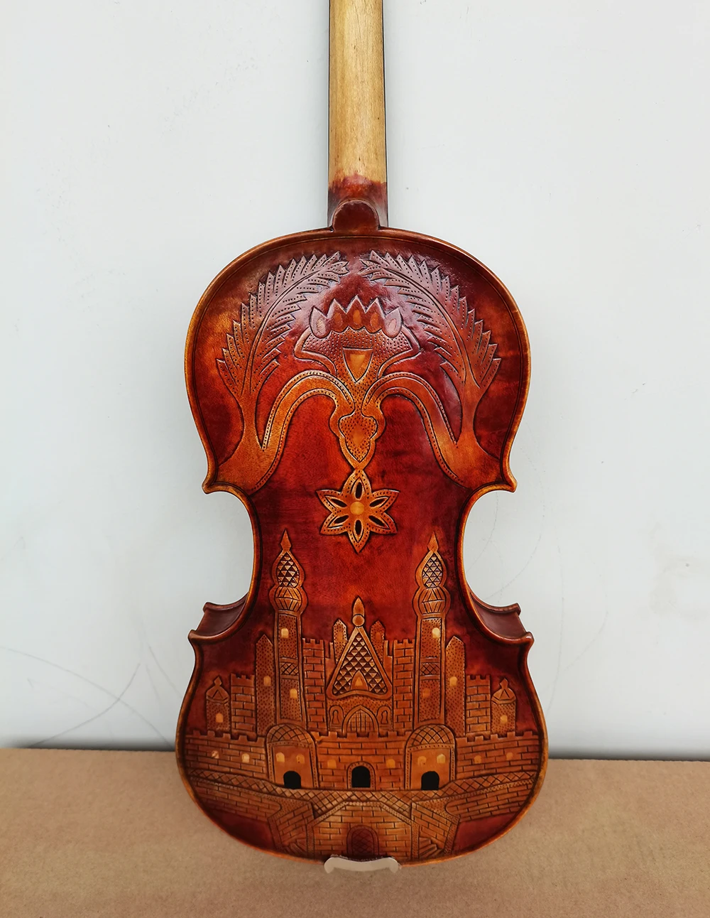 All-Hand-carved-violin-4-4-Italian-red-castle-Antique-oil-varnish ...