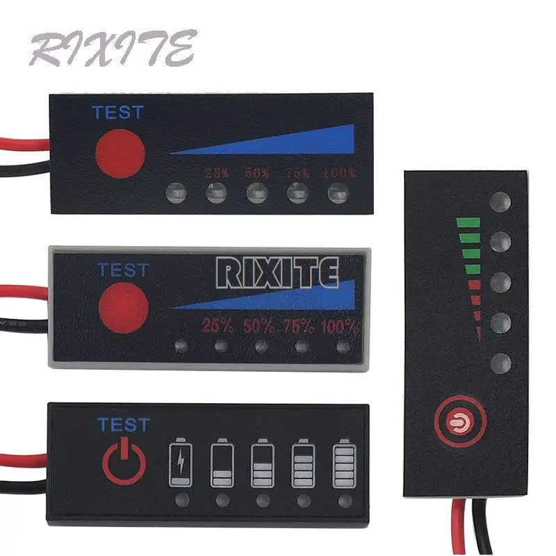 Battery Charge Indicator 18650 Lithium Ion Capacity Tester Intelligent ...