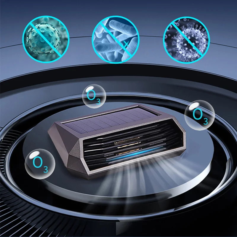 Purificador-de-aire-Solar-para-coche-con-ozono-e-iones-negativos ...