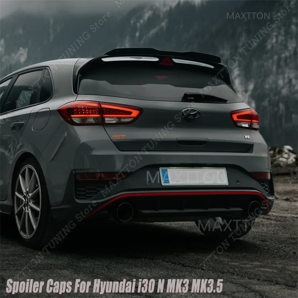 FOR-HYUNDAI-i30N-HATCHBACK-MK3-MK3-5-MAXTON-STYLE-SPOILER-CAP-REAR-ROOF ...