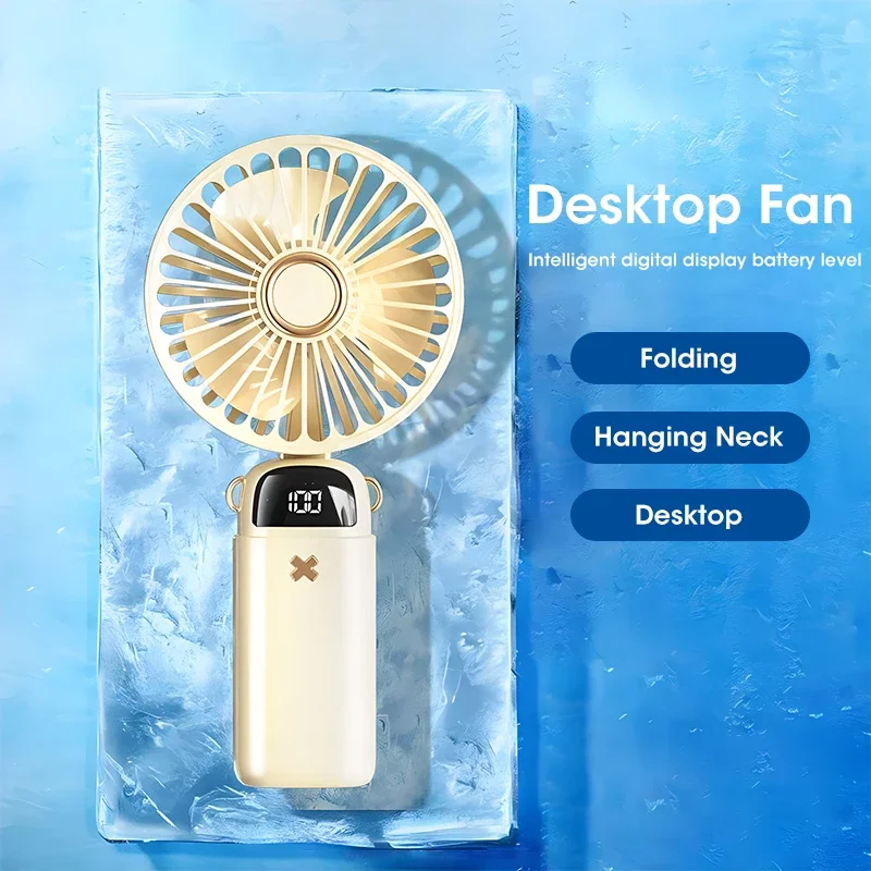 2024-New-USB-Handheld-Fan-3000mAh-Foldable-Portable-Mini-Fan-8-Hours ...