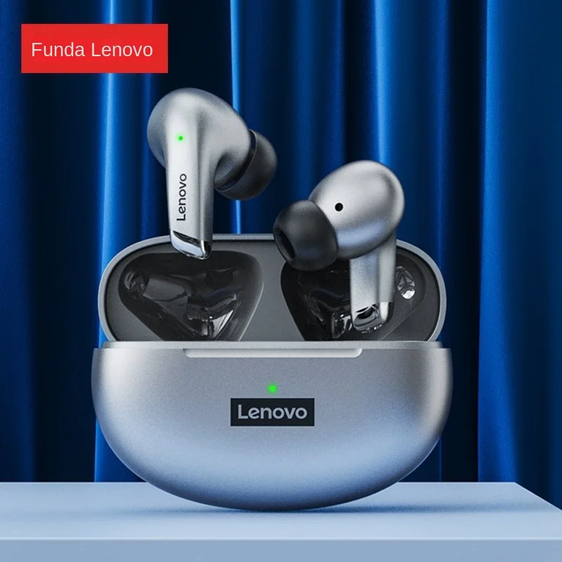 Lenovo LP5 auriculares inalámbricos para juegos, cascos con Bluetooth 5,0, deportivos ...