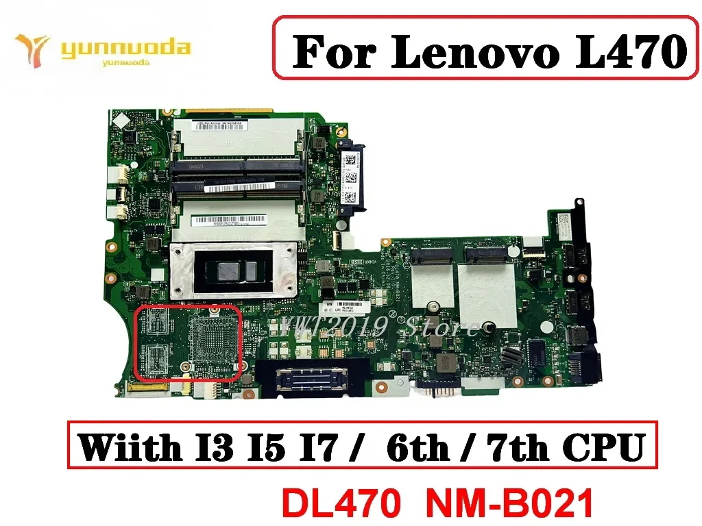 Original-For-Lenovo-L470-Laptop-motherboard-with-I3-I5-I7-6th-7th-CPU ...