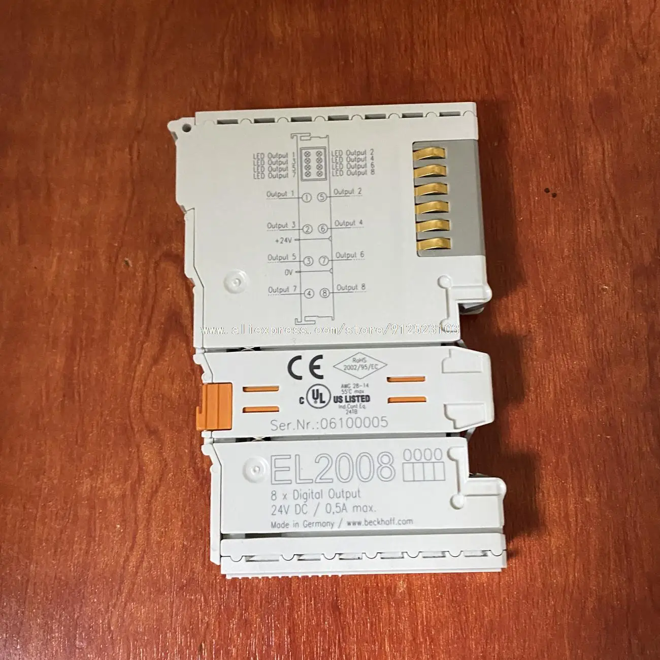 새로운 오리지널 BECKHOFF EL1008 EL2008|스위치| - AliExpress