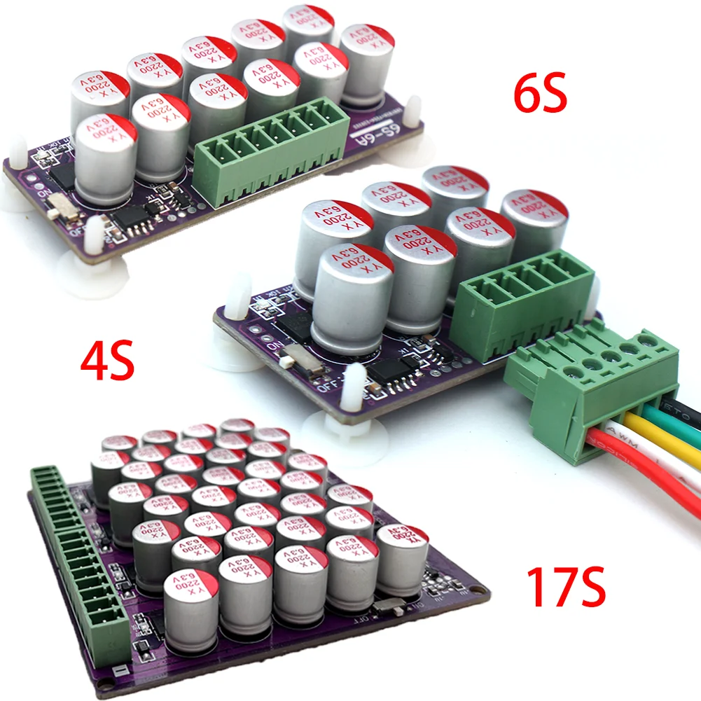 4S-6S-17S-6A-High-Current-Lithium-Battery-Active-Equalization-Board-Lifepo4-Battery-Energy ...