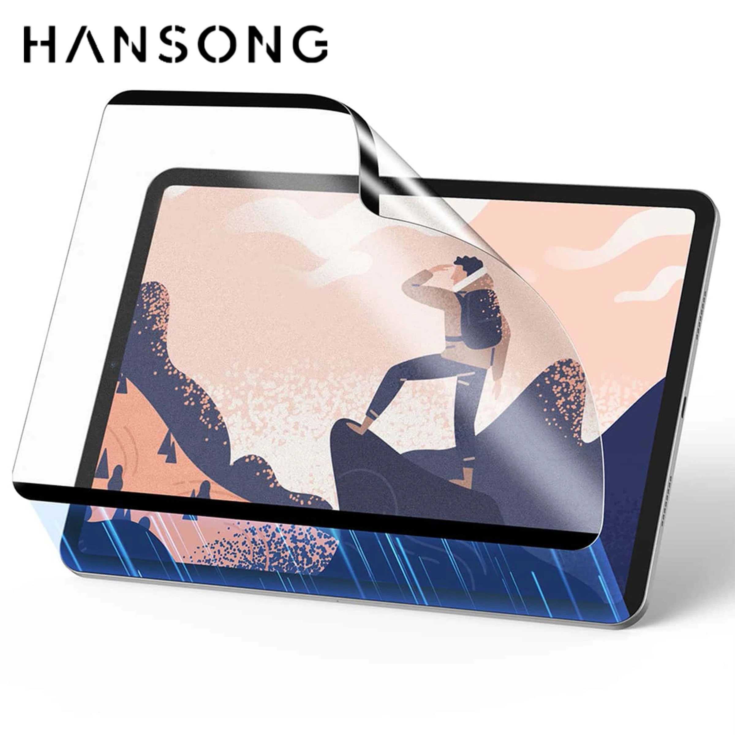 Magnetic Paper Feel Screen Protector For Samsung Galaxy Tab S8 Plus 12 ...