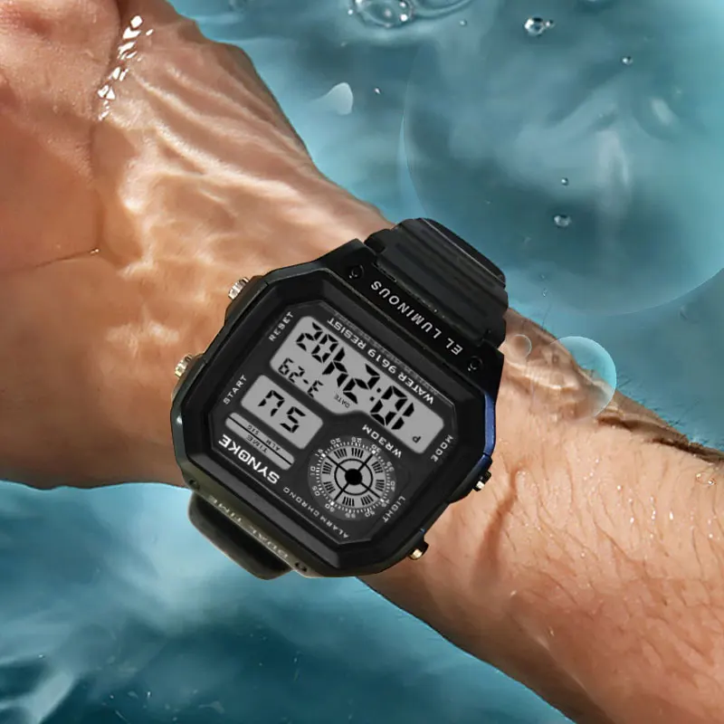 SYNOE-Men-s-Sports-Watches-Digital-Watch-Life-Waterproof-Male ...