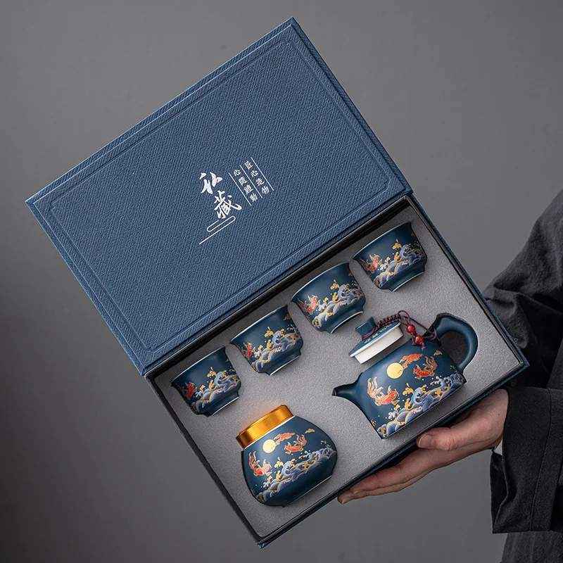 Gift-Box-Set-of-Chinese-Ceramic-Tea-Sets-Kung-Fu-Tea-Set-One-Pot-and ...