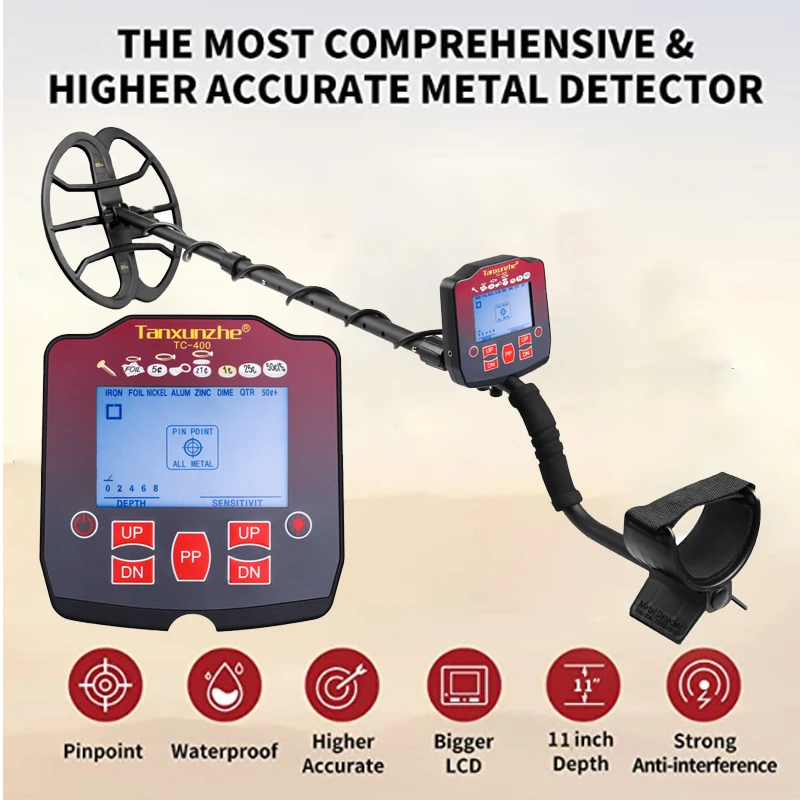 High-Sensitivity-Metal-Detector-Waterproof-Detector-Metales-Profesional ...