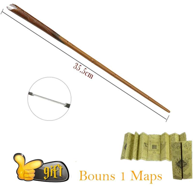 Magic wand without Box Snape Ginny Ron Hermione Dumbledore Luna Magic ...