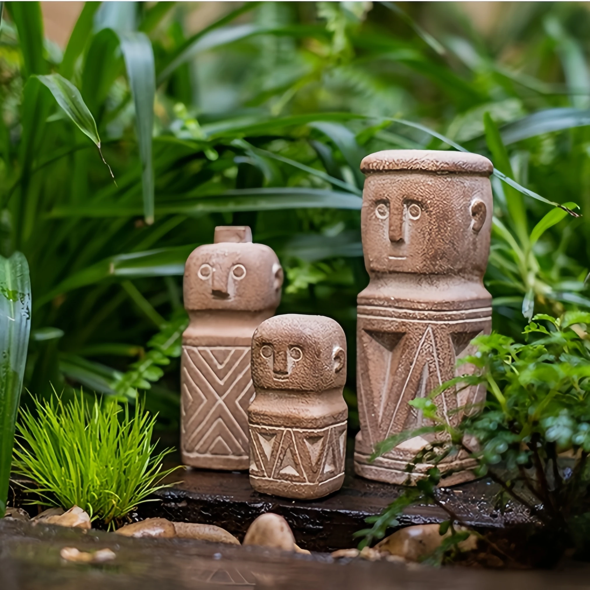 Nordic-Vintage-Abstract-Figures-Statue-Cute-Puppet-Sculpture-Home ...