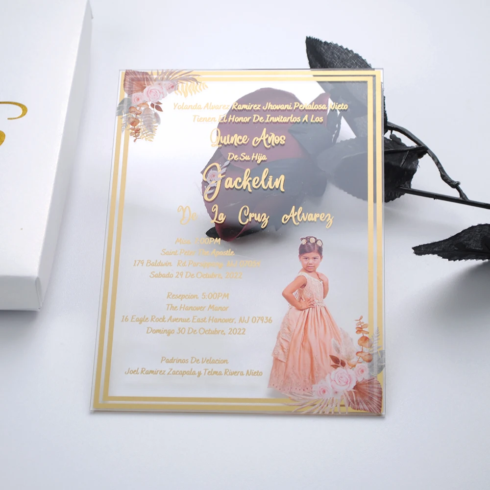 Quinceanera Box Invitations 2022