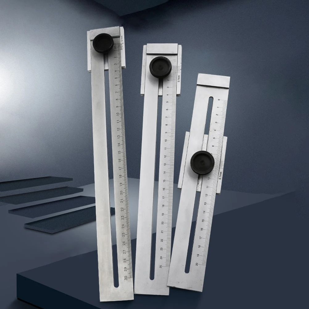 200mm-250mm-300mm-Marking-Measuring-Ruler-Screw-Cutting-Marking-Gauge ...