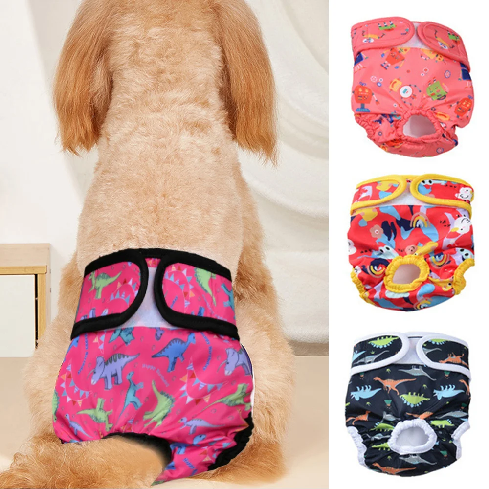 Dog-Washable-Physiological-Pants-Male-Dog-Prevention-Dog-Diapers-Female ...