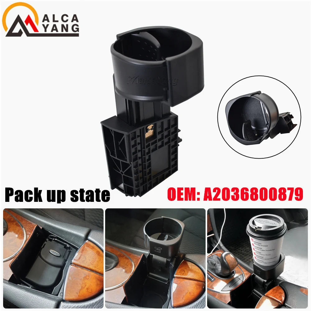 New-Center-Console-Drink-Water-Cup-Holder-2036800879-For-Mercedes-Benz ...