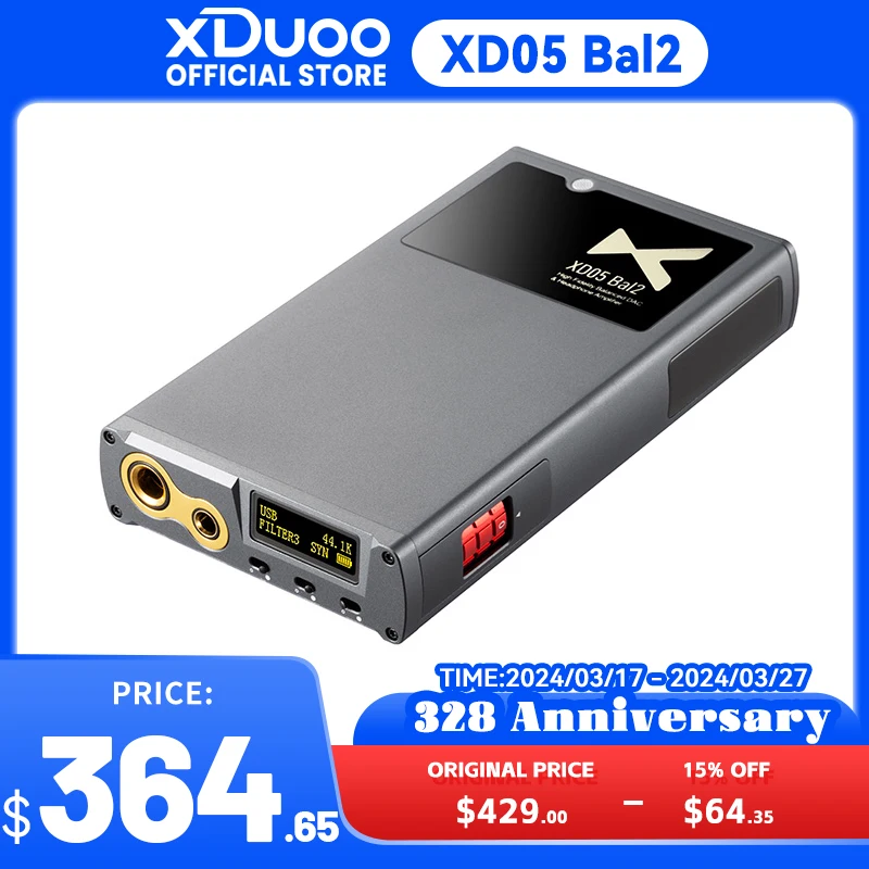 XDUOO-XD05-BAL2-Portable-DAC-Headphone-Amplifier-Bluetooth-5-1-XU316-4 ...