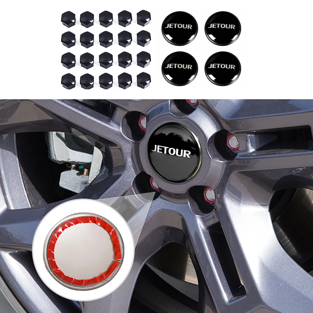Car-Wheel-Caps-Center-Caps-Auto-Accessories-Fit-For-Chery-Jetour ...