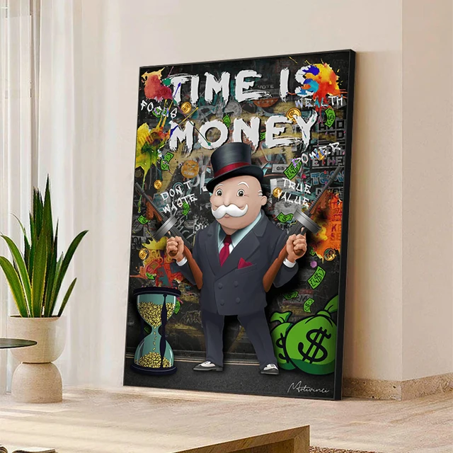 Monopoly Man Met Pistool