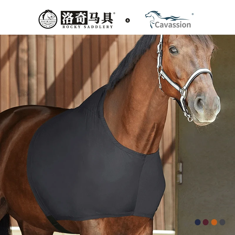 equestrian-anti-rub-stretch-vest-for-horse-S-M-L-size-horse-rugs-anti ...