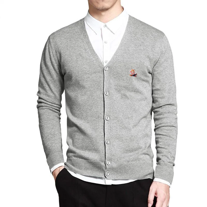 Suéteres de marca para hombre, ropa de punto de lana con logotipo ...