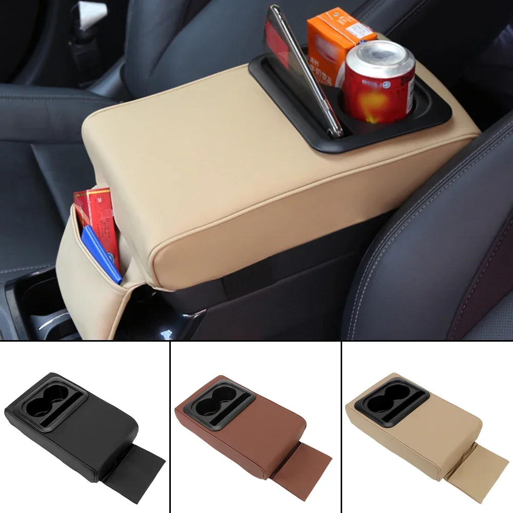 Anti-fatigue-Car-Armrest-Cushion-Box-Arm-Rest-Storager-Box-1PCS-With ...