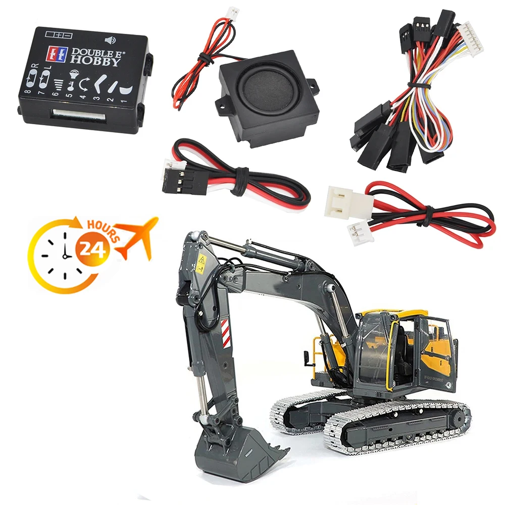Doppel-E-Audio-System-EC160E-E010-E111-RC-Bagger-Spezielle-Upgrade ...