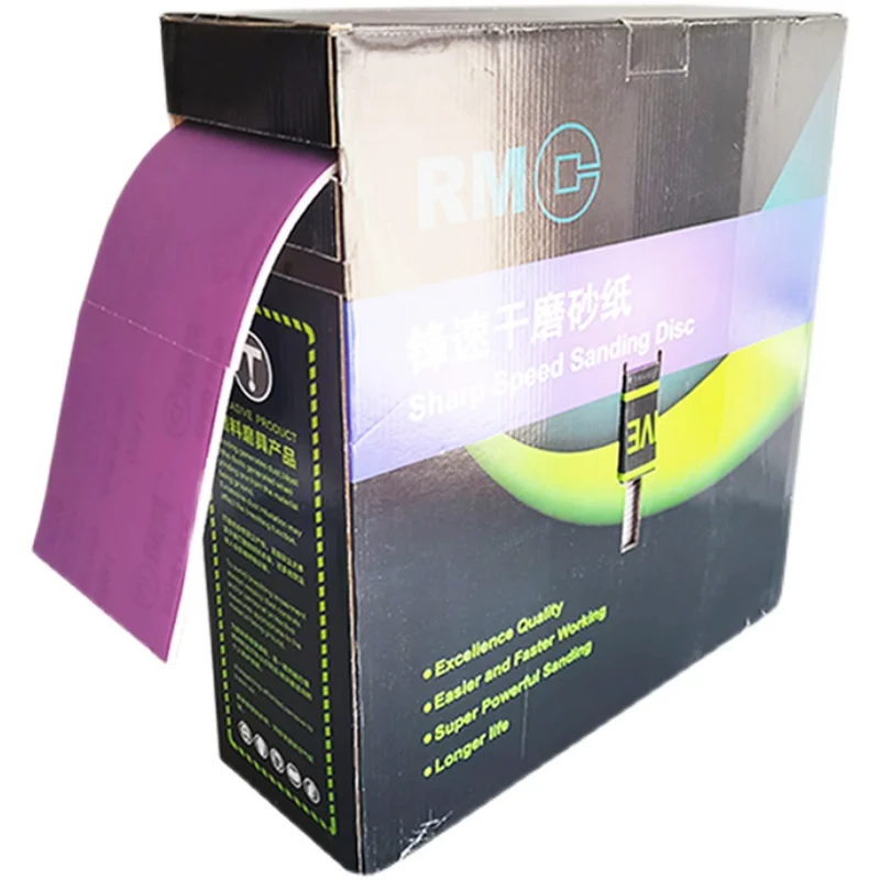 50pcs Sponge Sandpapers Wet Dry Polishing Grinding Fiberglass Plastic ...