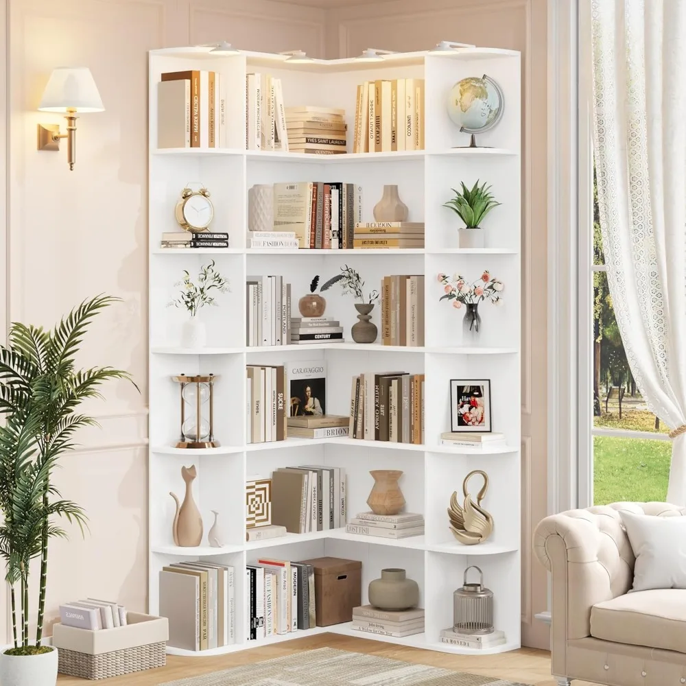 Small L-Shaped Bookshelf: The Smart Space-Saving Solution for Tiny ...