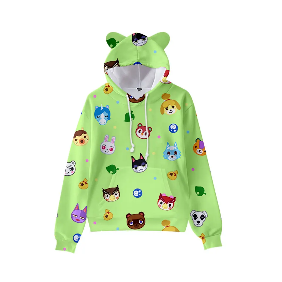 Sudadera-con-capucha-con-orejas-de-gato-y-Animal-cruzado-en-3d-para-ni ...