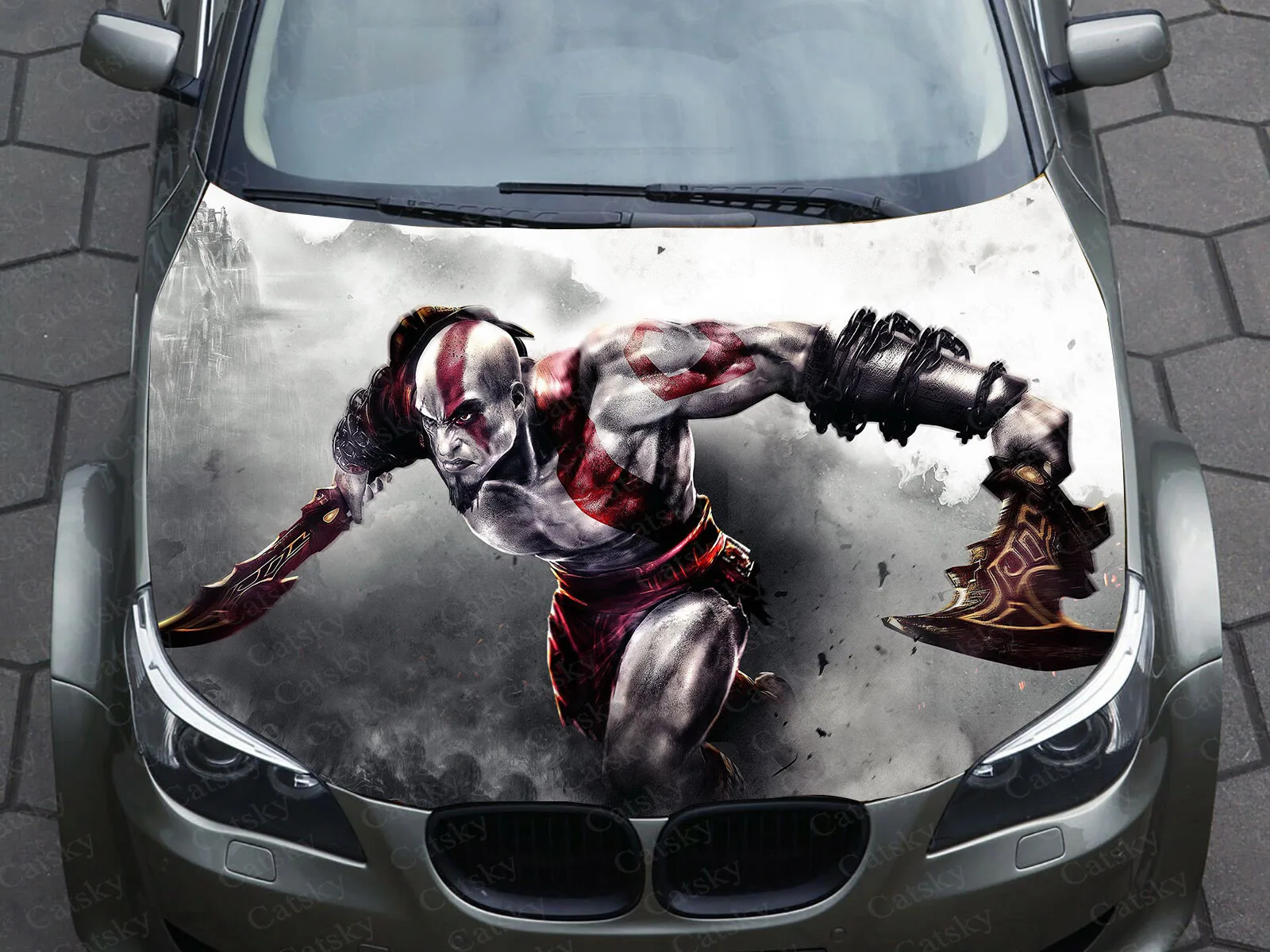 God-Of-War-Anime-Car-Decal-Graphics-Vinyl-decal-Cover-Pattern-Packaging ...