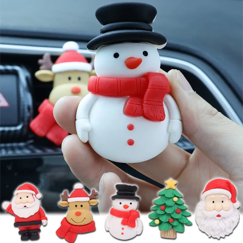 Car-Air-Freshener-Clip-Christmas-Tree-Santa-Styling-Air-Perfume-Clip ...