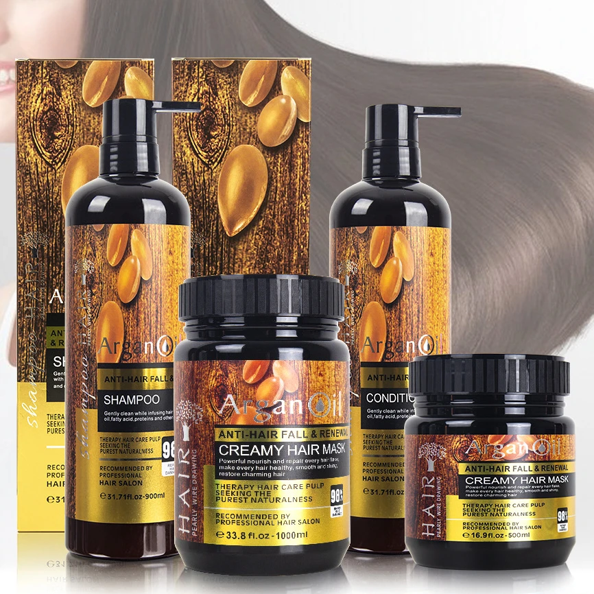 Shampoo-and-Hair-Care-Set-Hair-Mask-Keratin-Argan-Oil-Haircare-Silky ...