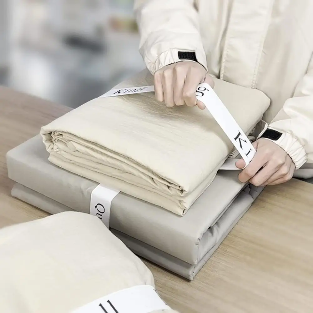4Pcs-set-Elastic-Sheet-Band-King-Queen-Full-Twin-Printing-Bed-Sheet ...