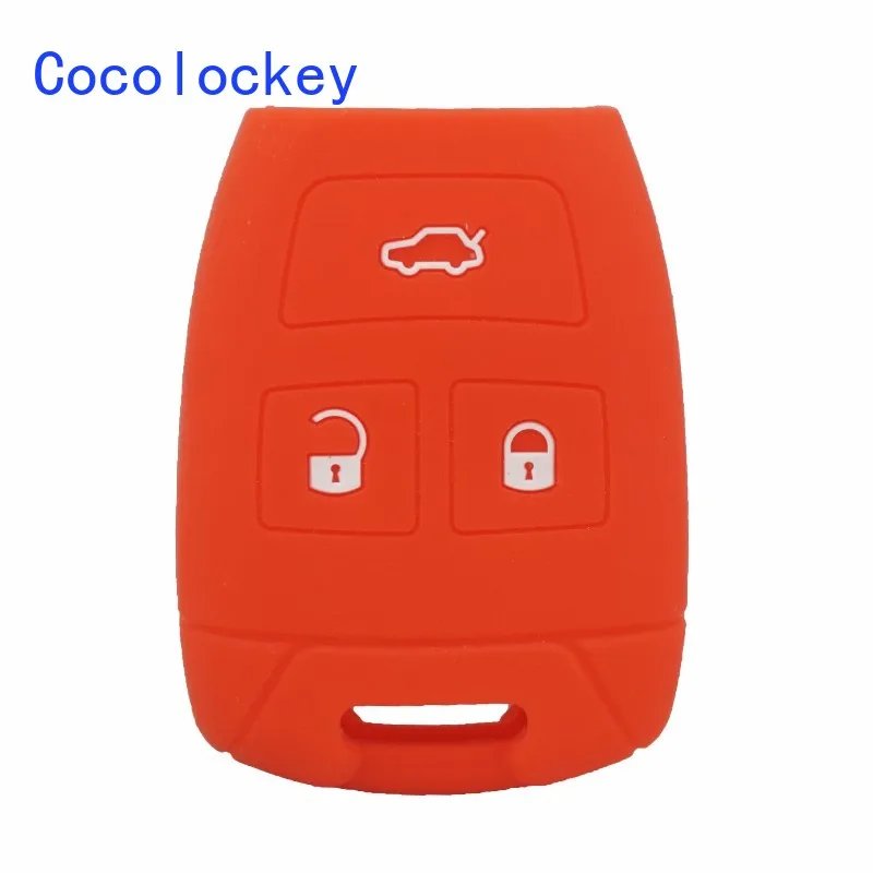 Cocolockey Silicone Rubber Key Case for Fiat Croma Bravo Remote Car Key ...